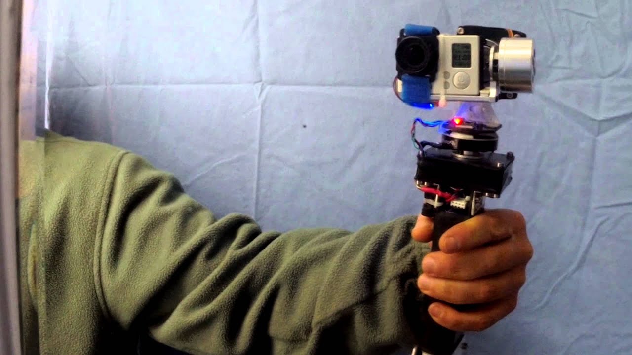 3 Axis Hand Held Gimbal for Gopro 3blk 1080HD No Post Stabilization ...