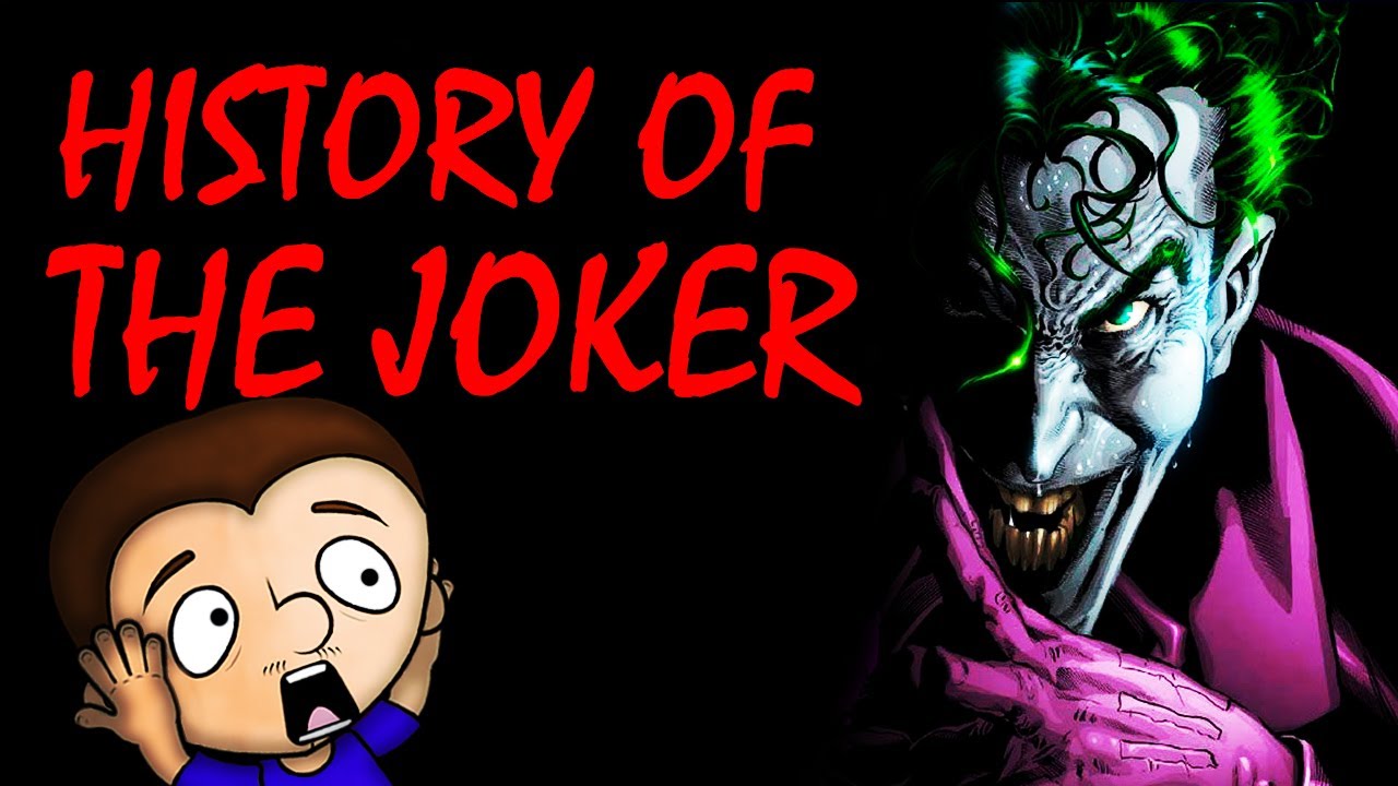 The Joker. History of the most popular villain - YouTube