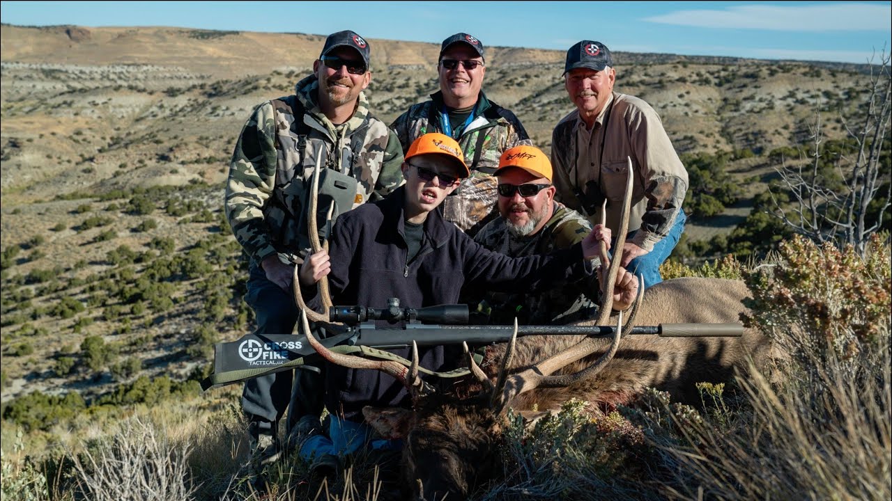 ADAM'S ELK HUNT WITH THE MULEY FANATIC FOUNDATION - YouTube