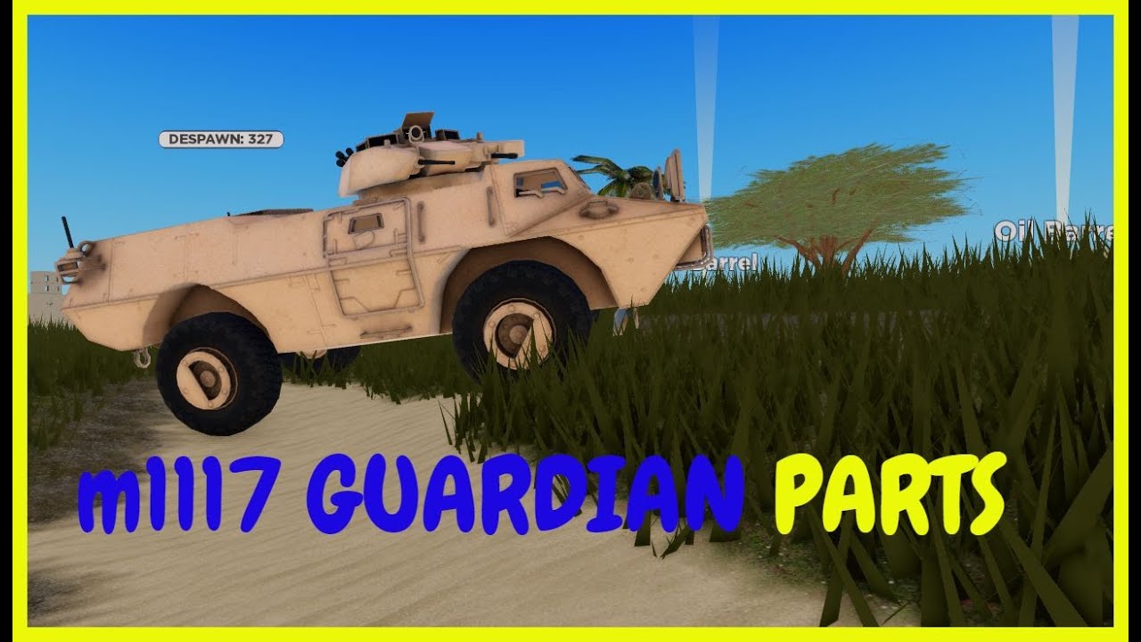 WAR TYCOON M1117 GUARDIAN PARTS [ Locations 2026 ] [ Roblox ] - YouTube