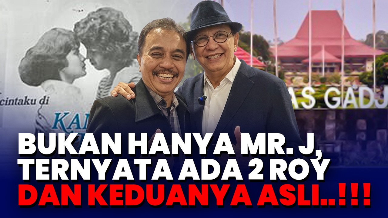 BUKAN HANYA MR.J, TERNYATA ADA 2 ROY DAN KEDUANYA ASLI! - YouTube