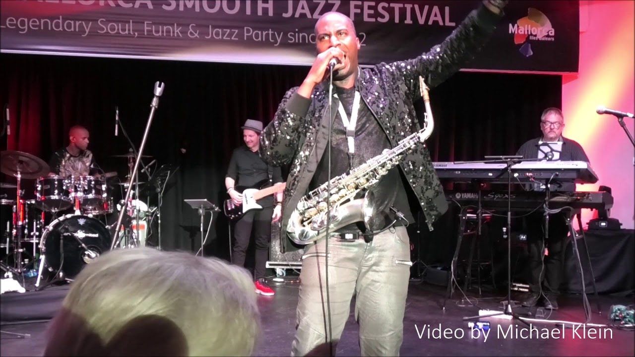 Fired Up - Eric Darius at 8. Mallorca Smooth Jazz Festival (2019) - YouTube