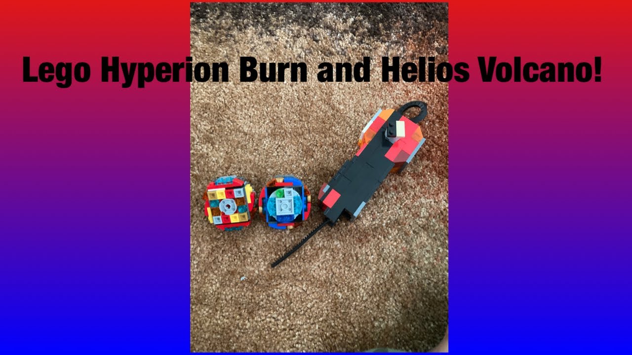 LEGO Helios Volcano (Prototype) And Upgraded Hyperion Burn (Not ...