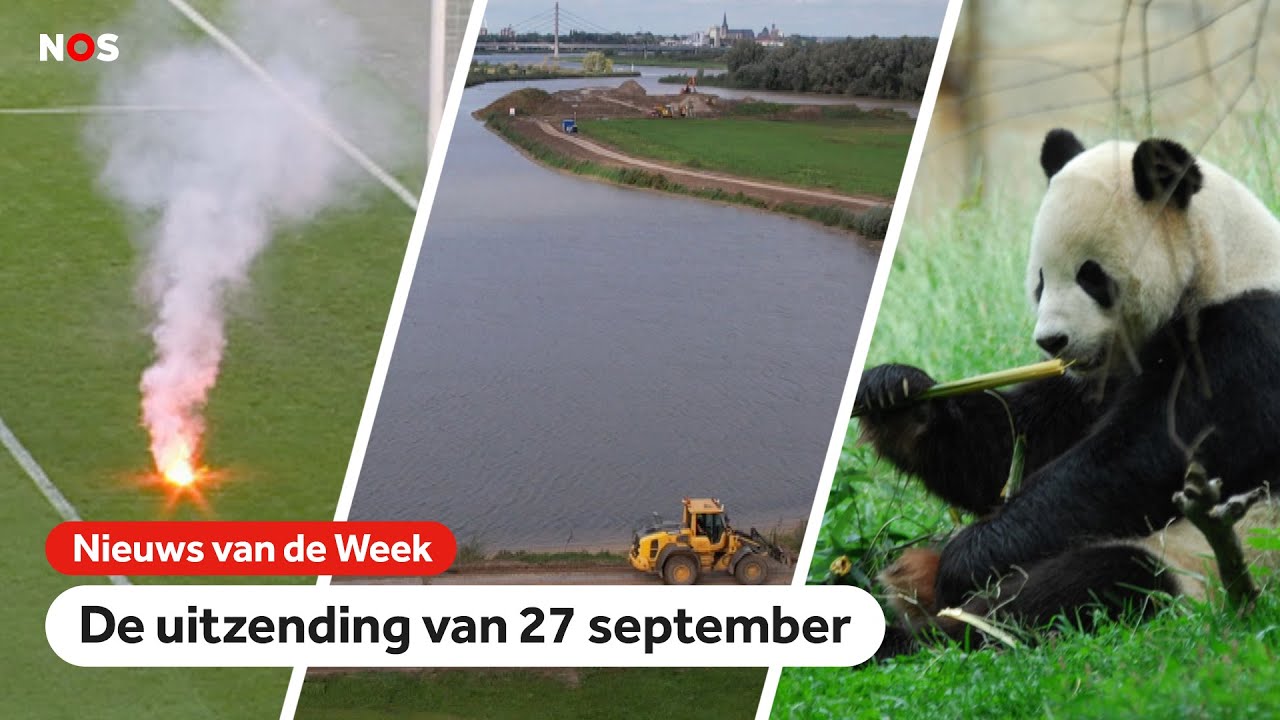 Rellen bij Ajax - Feyenoord, verbetering van dijken en een panda ...