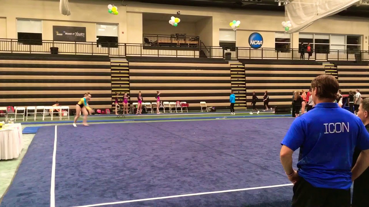 Spring floor tumbling compilation; Freshman-Junior year - YouTube