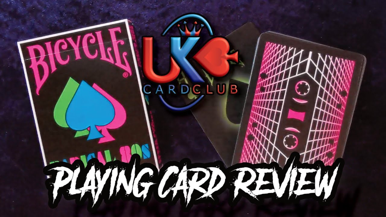 USPCC - Bicycle Playing Cards - Radical 80s Deck Review - Giveaway ...