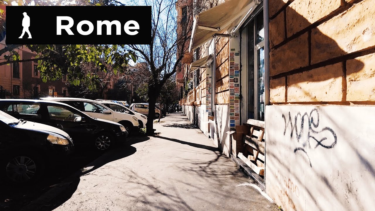 Rome Sunshine walk from Piazza Mazzini to Piazza dei Prati degli ...