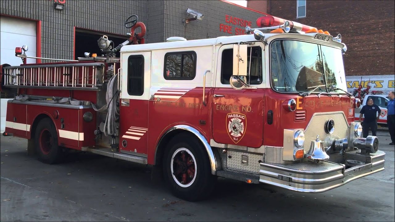 QUICK WALK AROUND CITY OF PASSAIC FIRE DEPARTMENT'S ENGINE 6 FROM THE ...