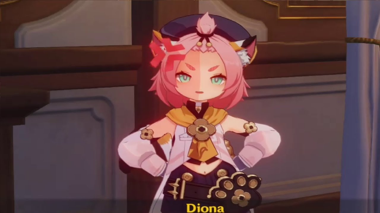 Diona Angery Sad | Genshin Impact - YouTube
