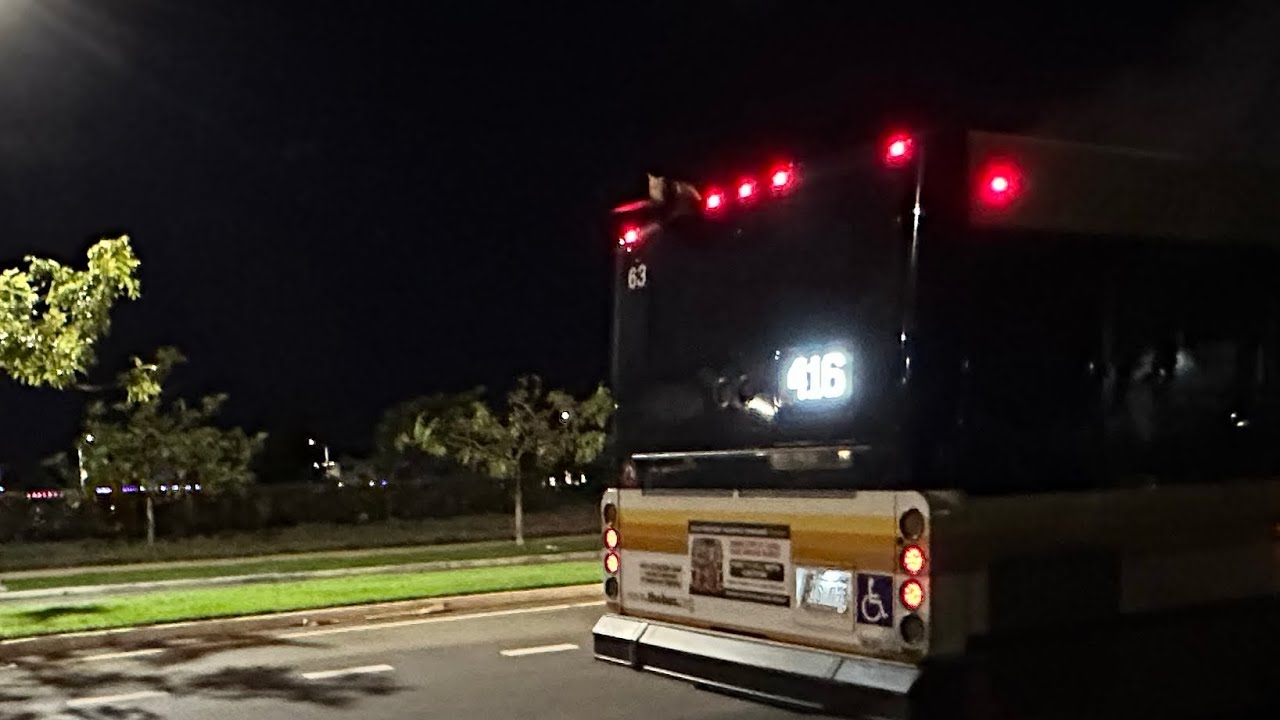 Honolulu TheBus Route 416 Kroc Center Hawaii, Bus 063 - YouTube