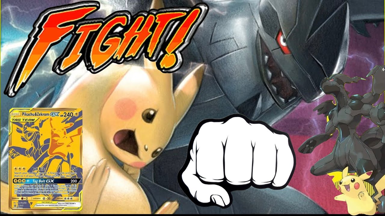 Furious Pokémon motivation while unboxing a Pikachu & Zekrom GX premium ...