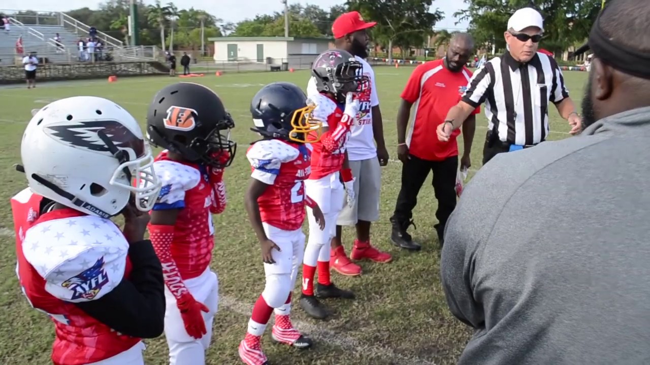 2018 AYFL SOUTH V NORTH ALL STAR GAME# 7U - YouTube