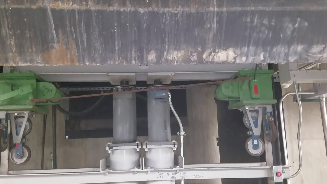 Elevator buffer test 300 fpm - YouTube