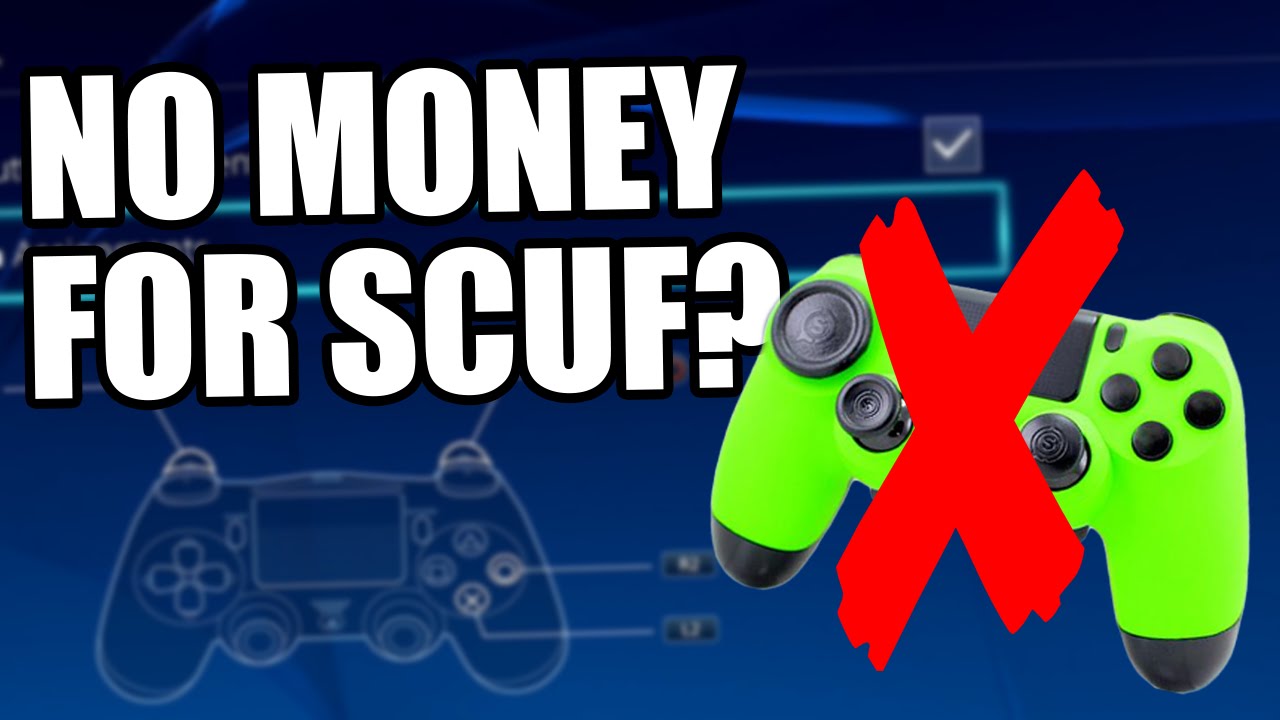 NO MONEY FOR SCUF!? PS4 Update 2.50 Got You! (Button Remapping Tutorial ...