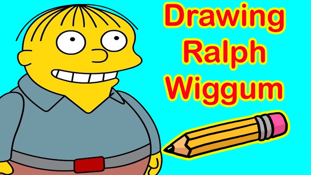 How To Draw Ralph Wiggum from Simpsons step by Step | Drawing for Fun ...