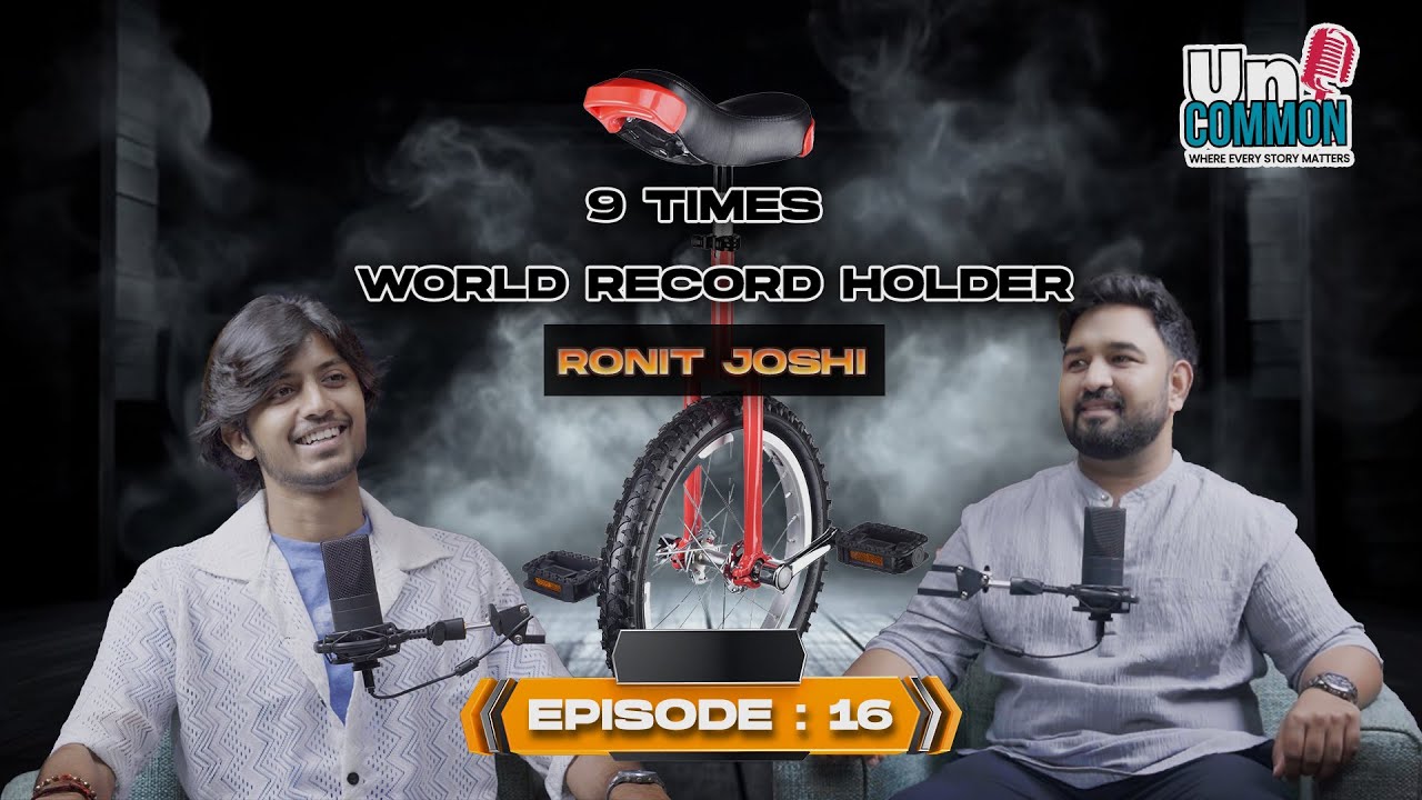 "Unstoppable Balance: 9-Time World Record Holder Ronit Joshi on ...
