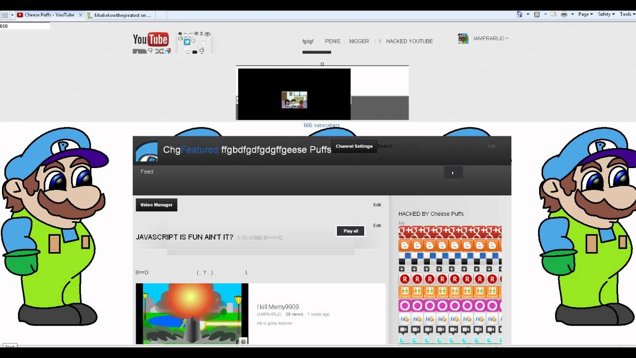 LOOK I USED JAVASCRIPT - YouTube