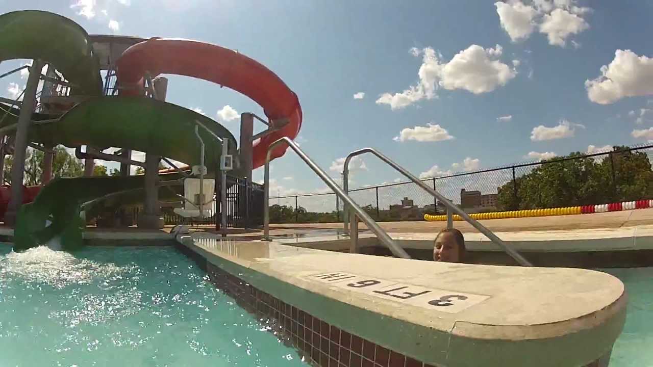 GoPro Hero2 Test, Pool Slide - YouTube