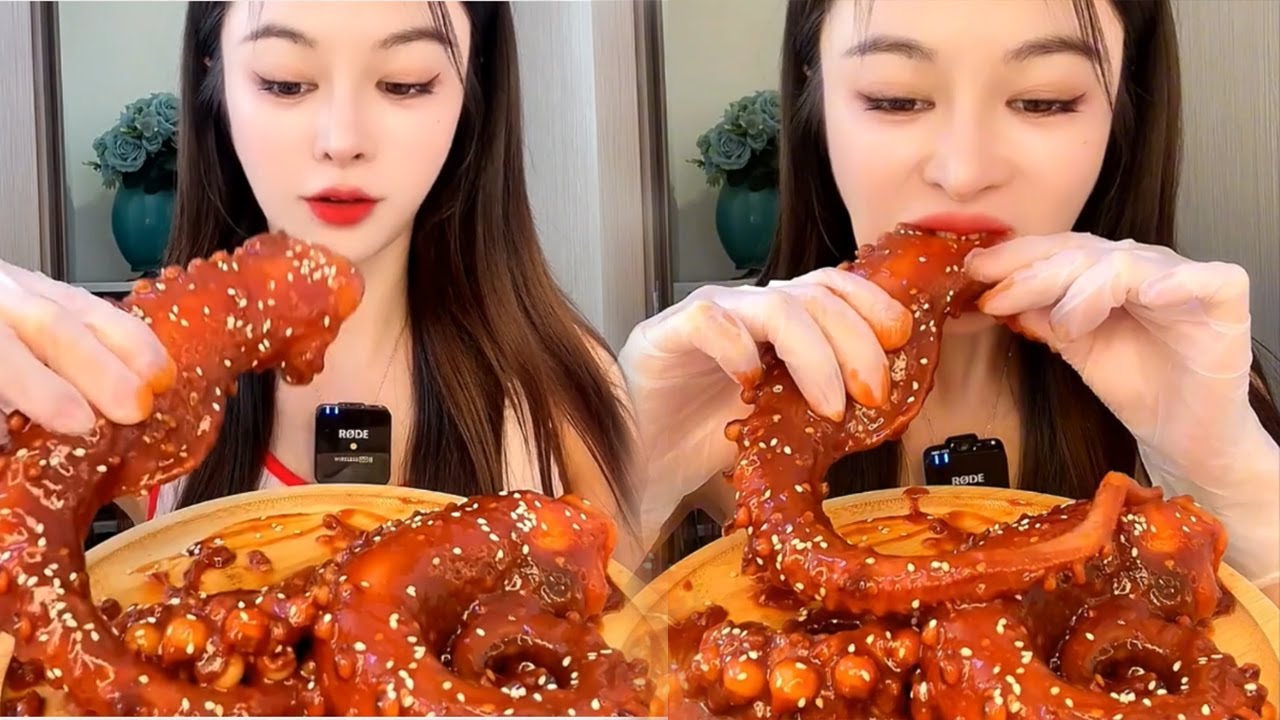 ASMR MUKBANG EP.728 | SPICY SEAFOOD, ASMR SPICY SEAFOOD, SPICY MUSHROOM ...
