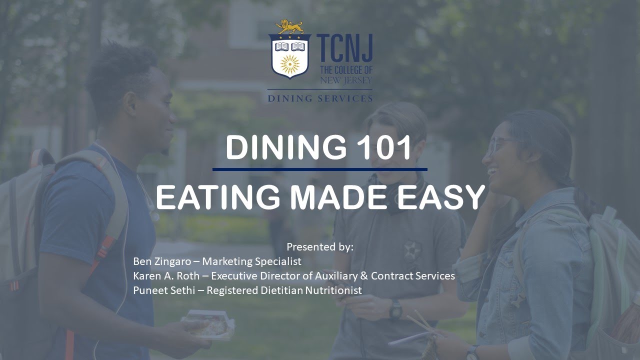 TCNJ Dining Presentation (Subtitles) - YouTube