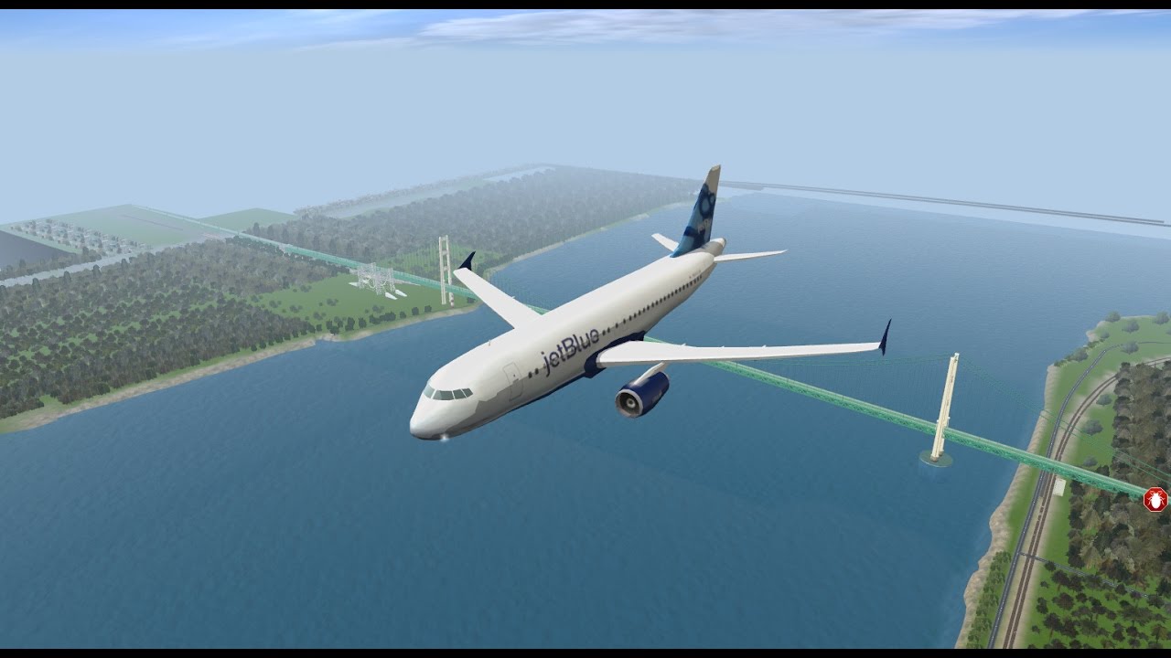 Trainz 12: The Outside World (2017 Edition) JetBlue Airbus A320-232 ...
