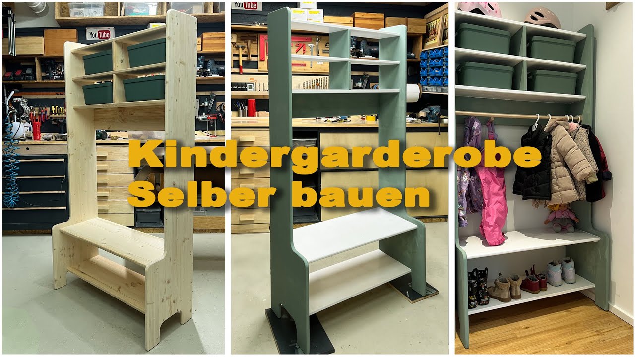 Kindergarderobe Selber Bauen