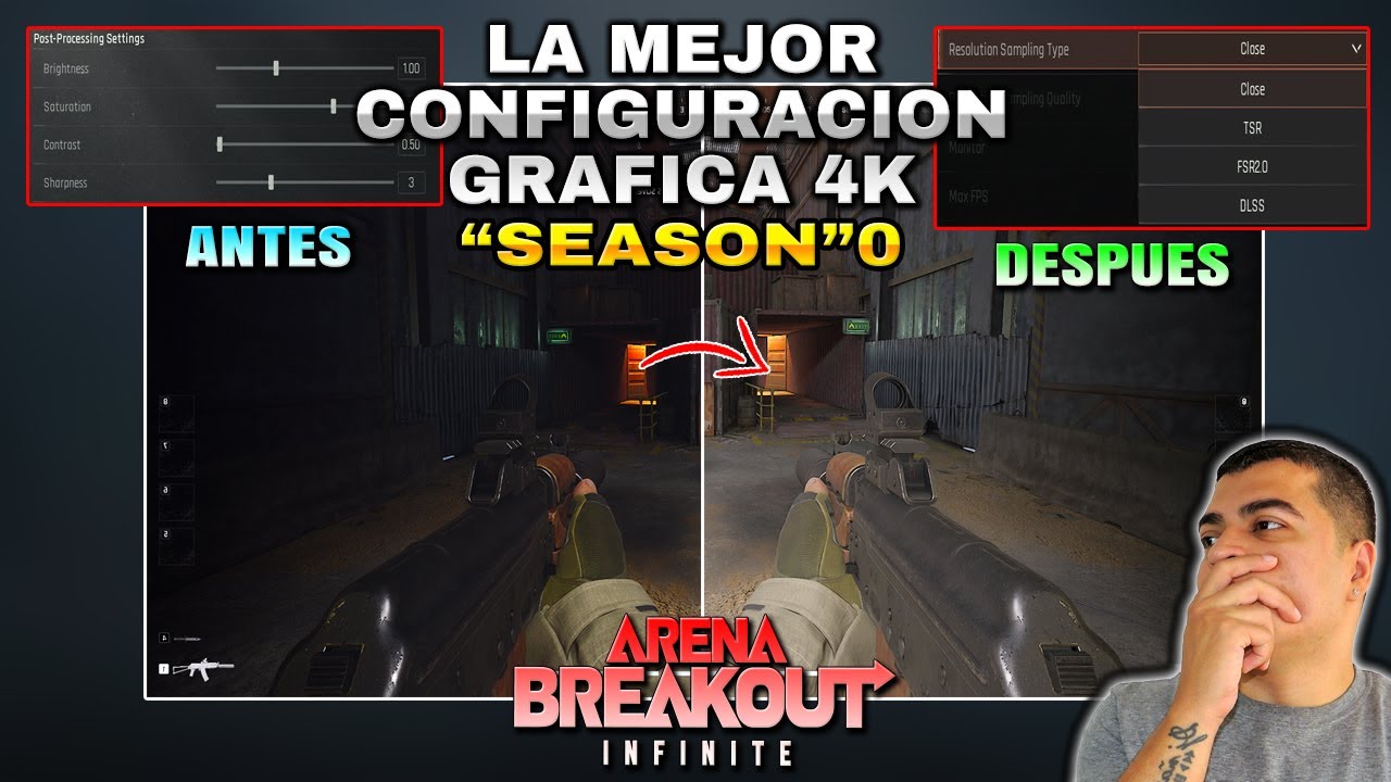 ¡Descubre la mejor configuración gráfica para Arena Breakout Infinite en la Temporada 0! - YouTube