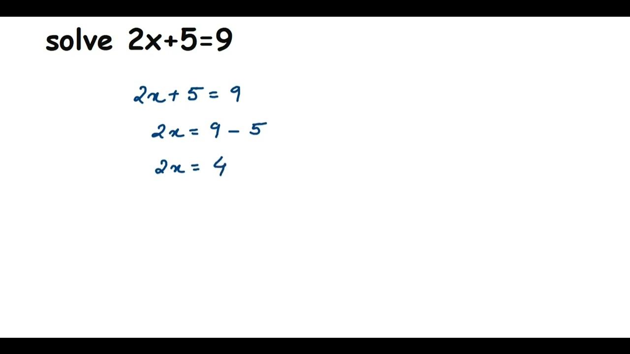 solve-2x-5-9-how-to-solve-an-equation-youtube