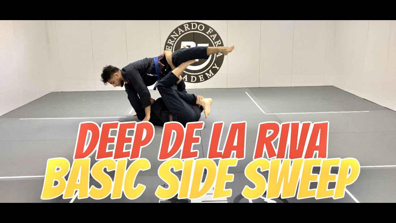 EASY Deep De La Riva Guard Sweep - YouTube