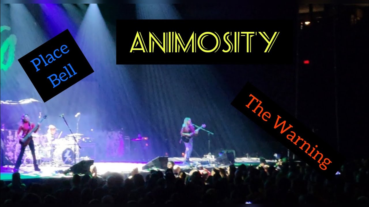 The Warning - Animosity - Place Bell - Live - Laval, Québec - 11/20/22 ...