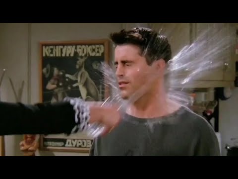 Everyone throws the WATER at Joey| FRIENDS
