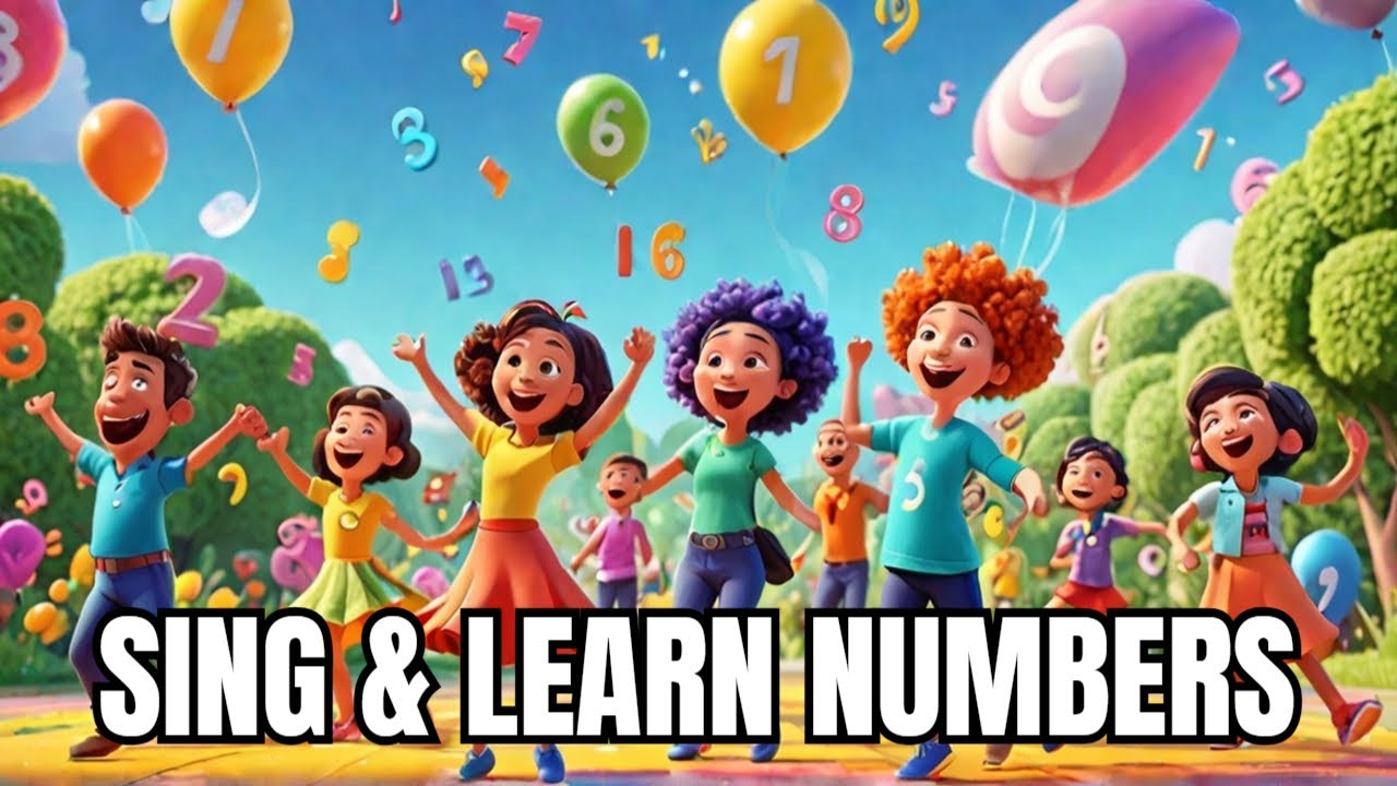 Fun Numbers Song for Kids | Learn 1 to 10 with Actions & Rhythms ...