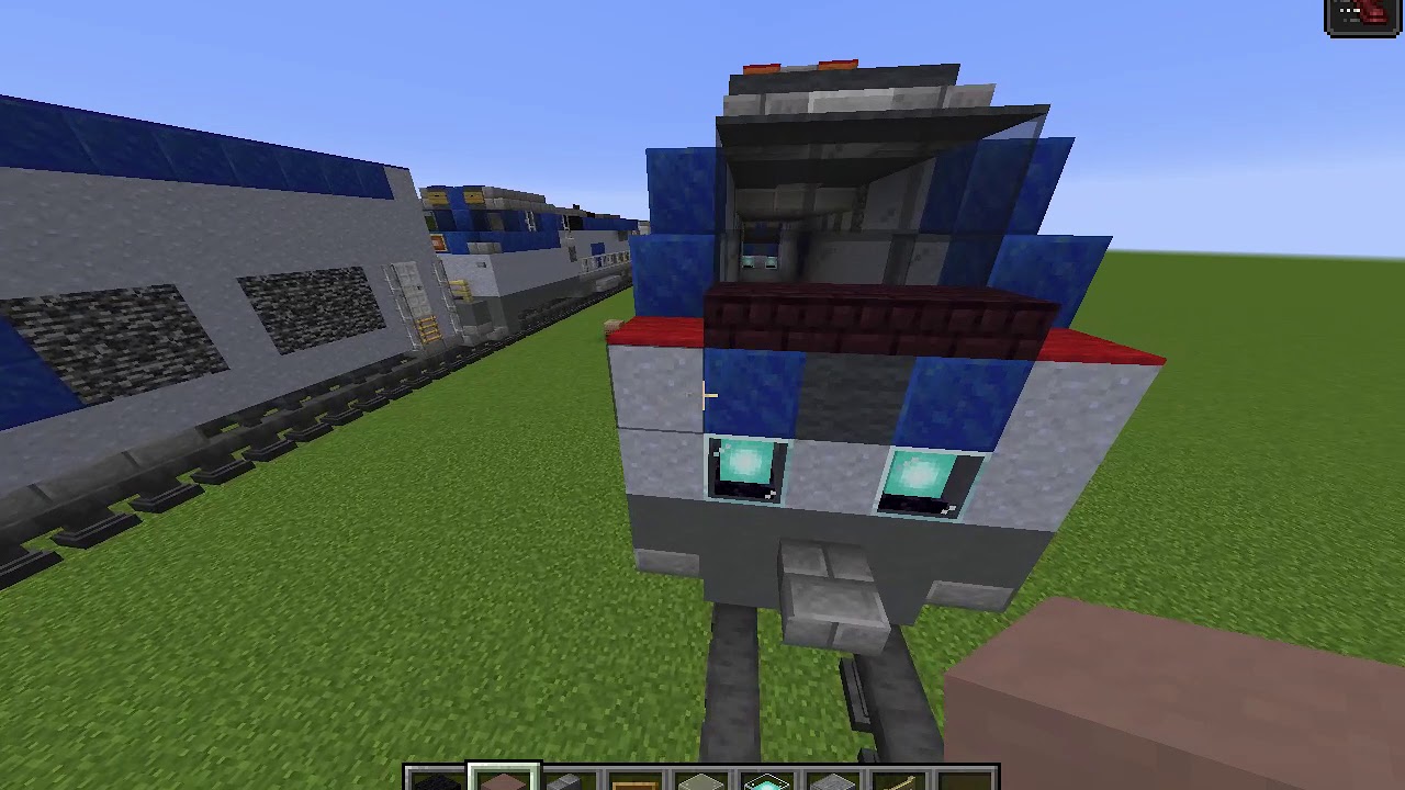 Minecraft train world Part: 1 - YouTube