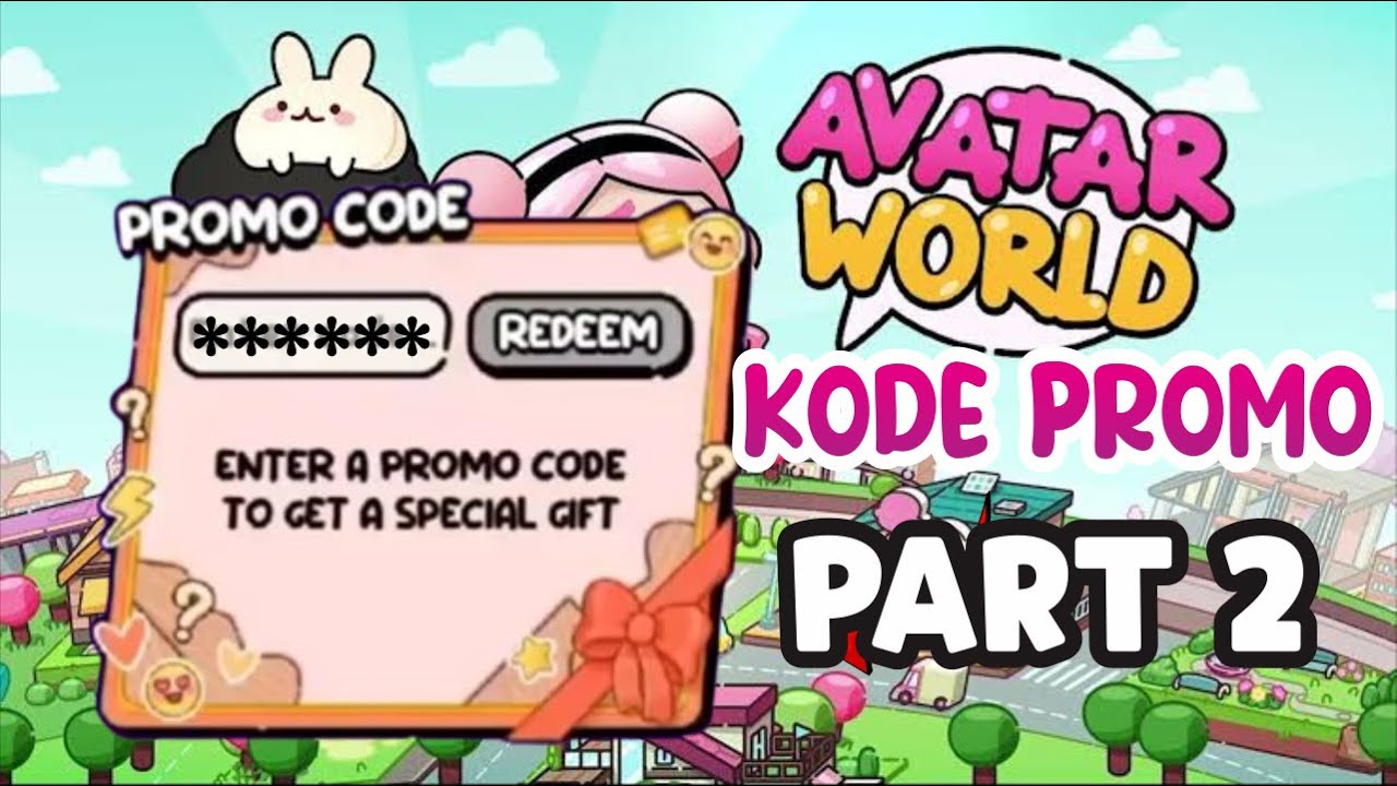 PART 2 | 7 PROMO CODE BARU DI AVATAR WORLD | PAZU - YouTube