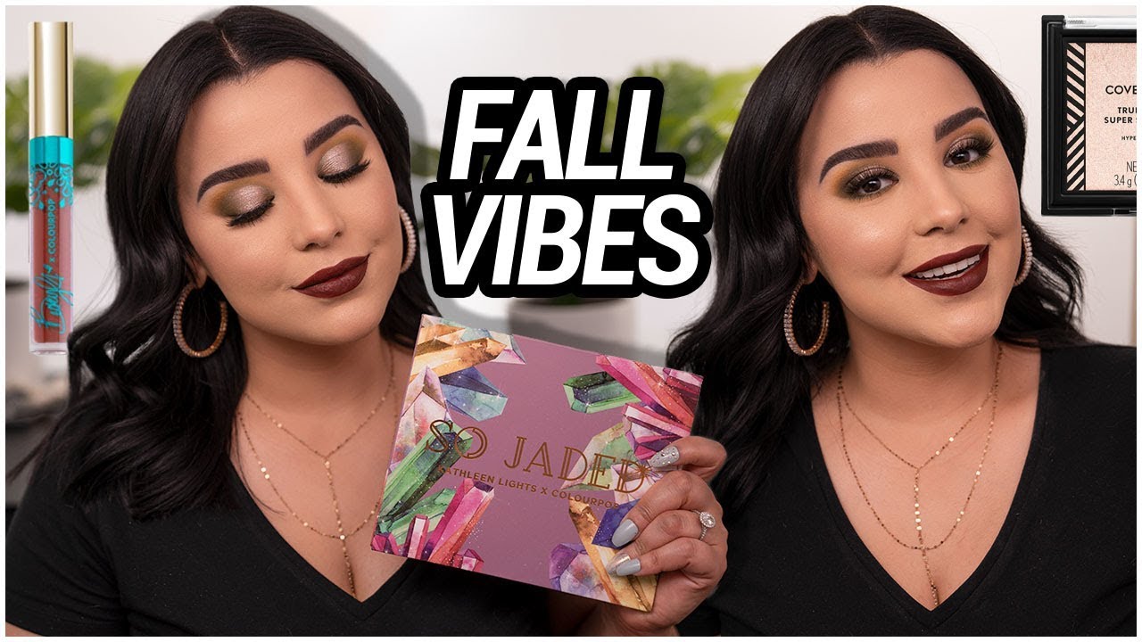 Quick and Easy FALL MAKEUP Tutorial using DRUGSTORE makeup! *affordable ...