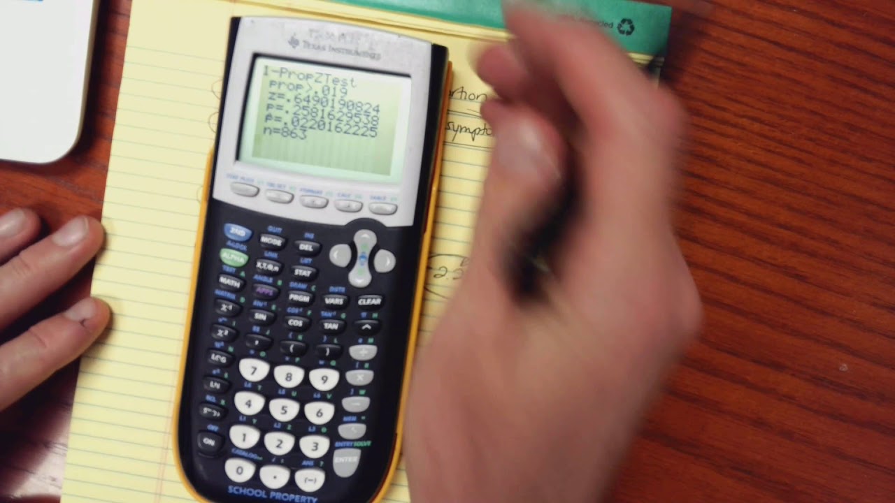 Example Proportion Hypothesis Test Youtube 9014