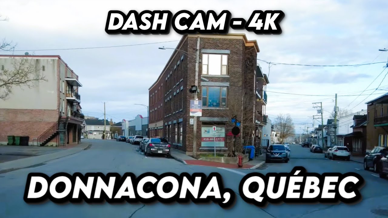 Scenic Drive: Donnacona, Québec 🌟 - YouTube
