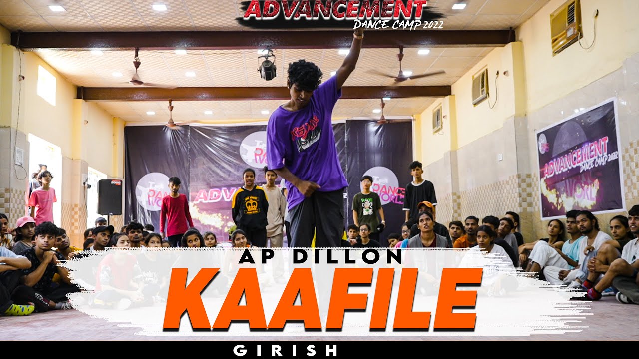 Kaafile -Ap Dillon | Dance Video | Girish Choreography | ADC 2022 | The ...