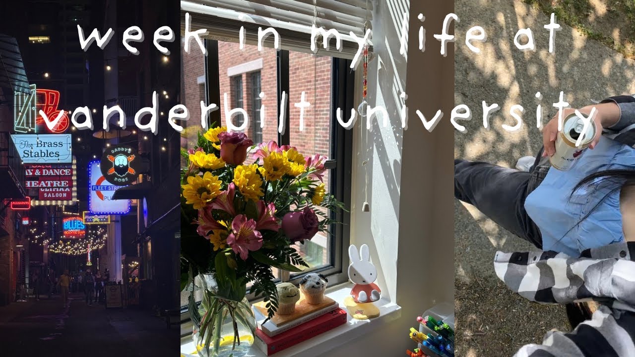 week in my life at vanderbilt university! ‧₊˚ ༉‧₊˚. (vanderbilt vlog #2 ...