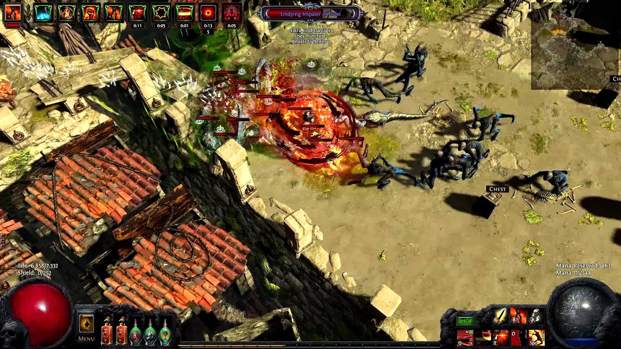 Path Of Exile - Precinct map lvl 78 - Boss guide - (Marauder-Cyclone da ...