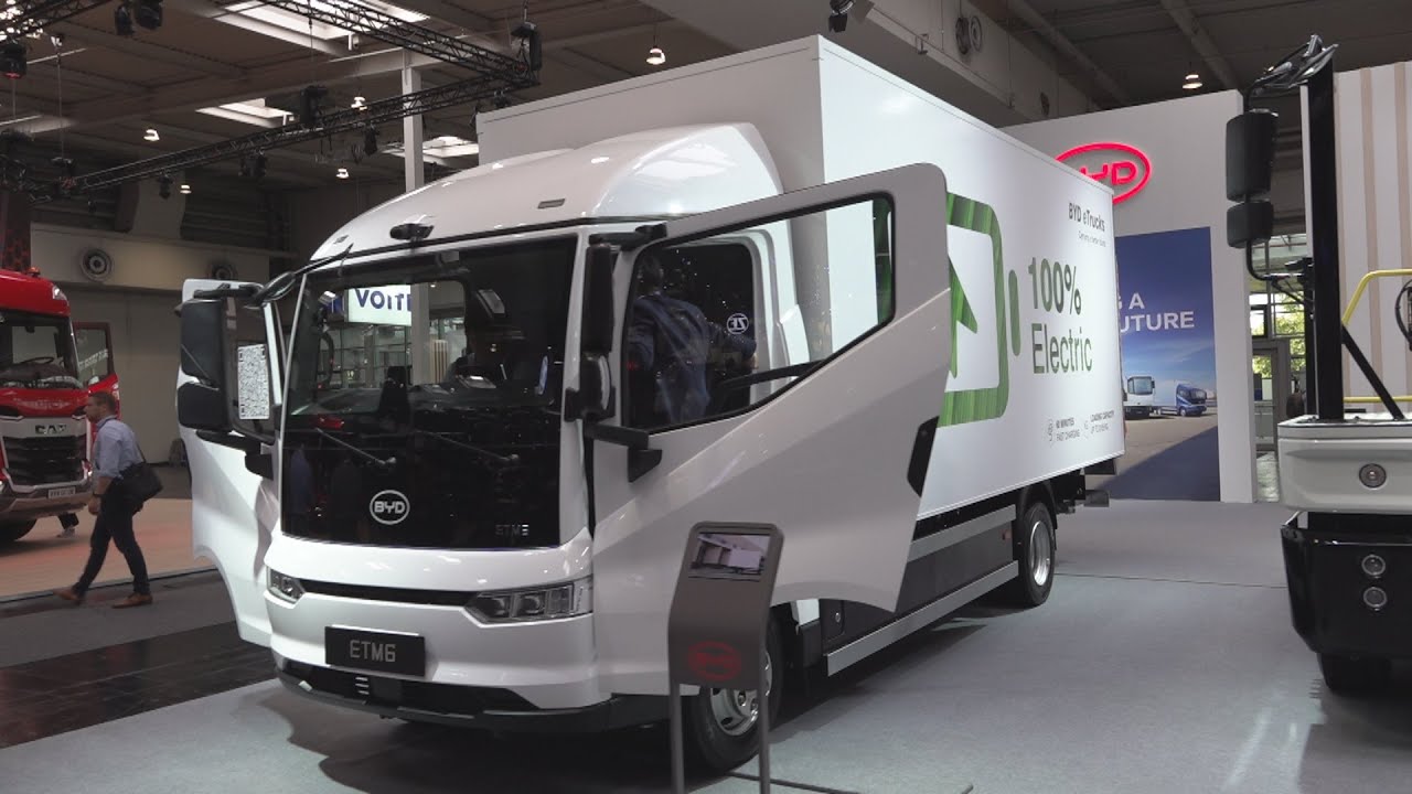 BYD ETM6 Electric Lorry Truck (2025) Exterior and Interior - YouTube