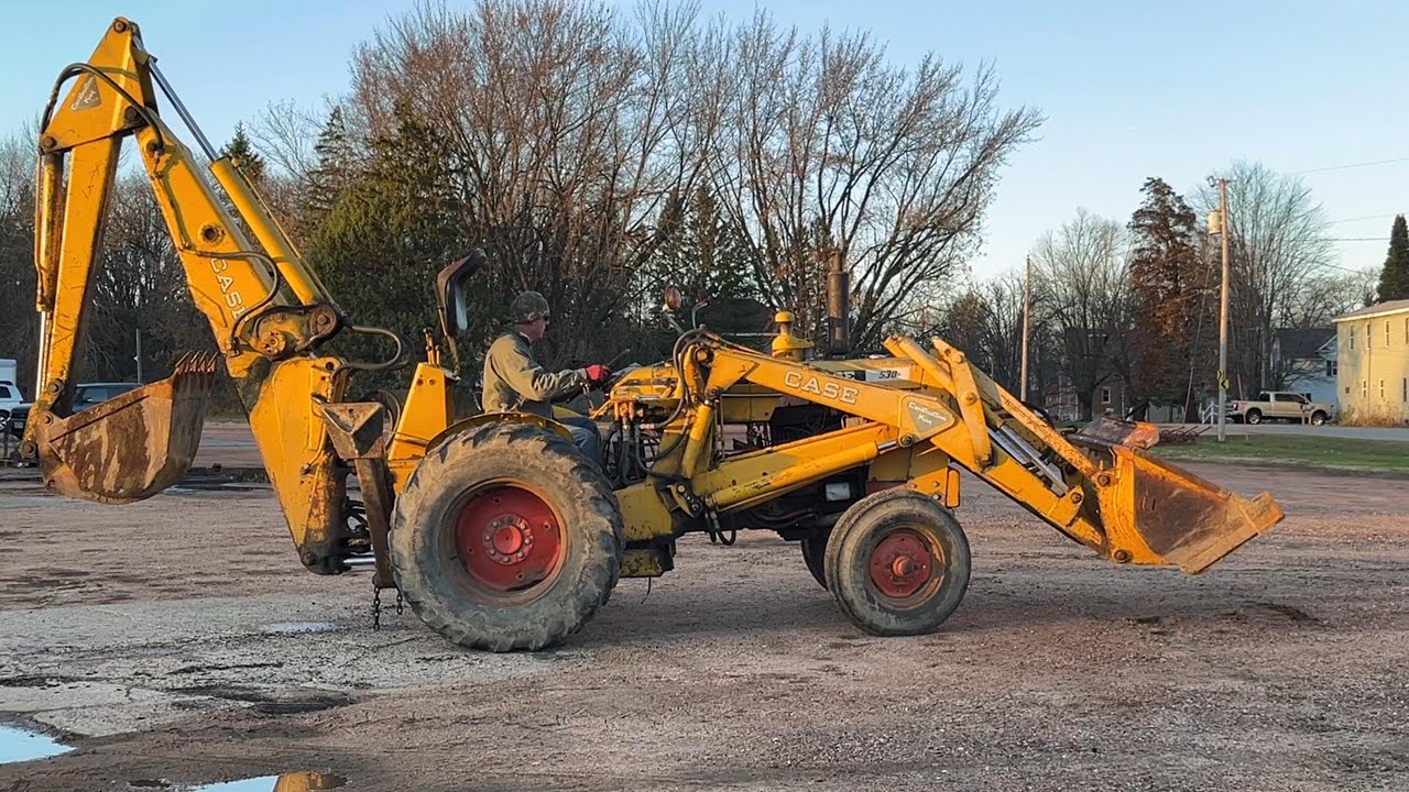 Lot 325A: Case 530 CK Loader Backhoe on Auction - Online Bidding open ...