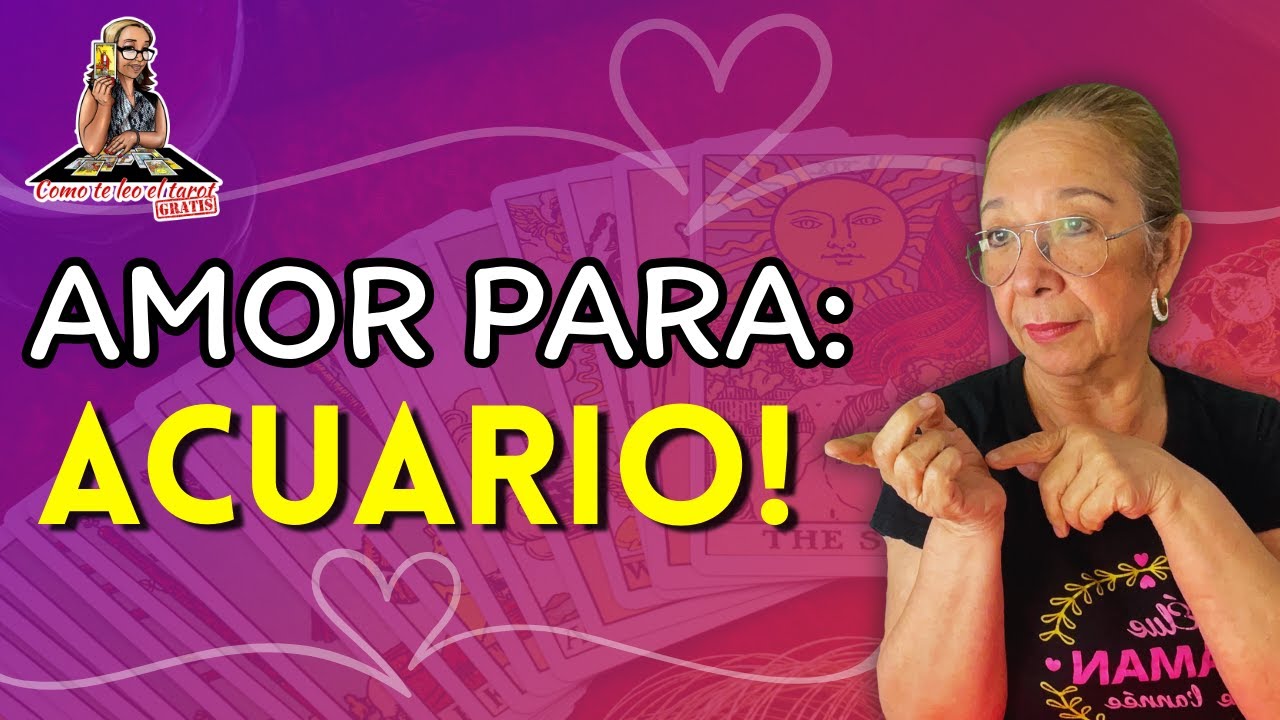 ACUARIO! Se alejó pero hoy día anda por la vida con el alma partida! No ...