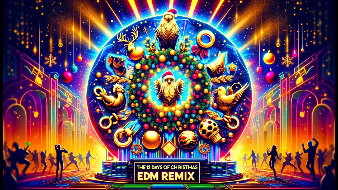 🎄🎶 12 Days of Christmas: Epic EDM Remix 🎉 High-Energy Holiday Beats 🎶 ...