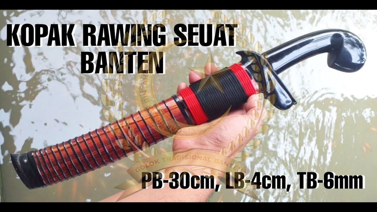 KOPAK RAWING INGAS MERAH #golokbanten #golokkopakrawing - YouTube