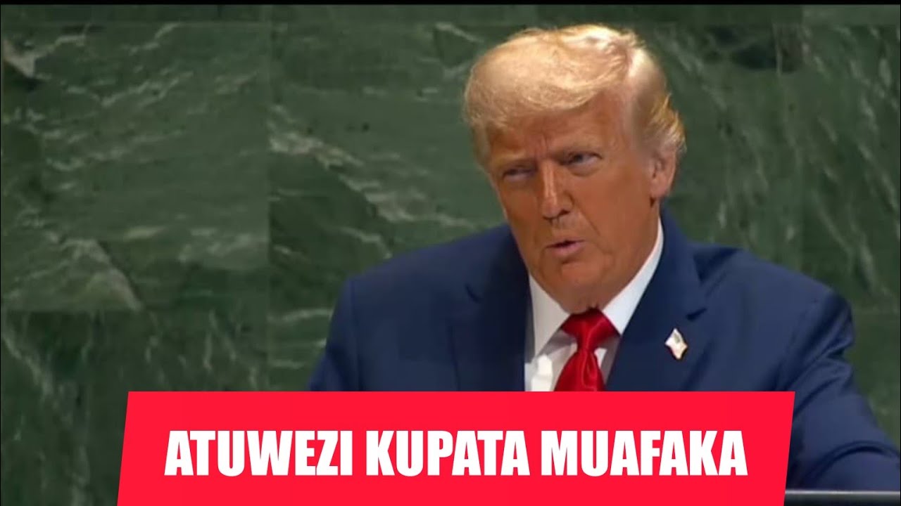 TRUMP: MIMI NDIE BINGWA, NIMEMALIZA VITA VINGI DUNIANI - YouTube