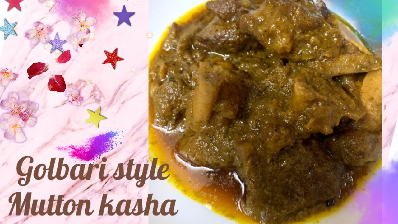 Cooking Vlog | Golbari Style Mutton Kasha | Mutton Recipe - YouTube