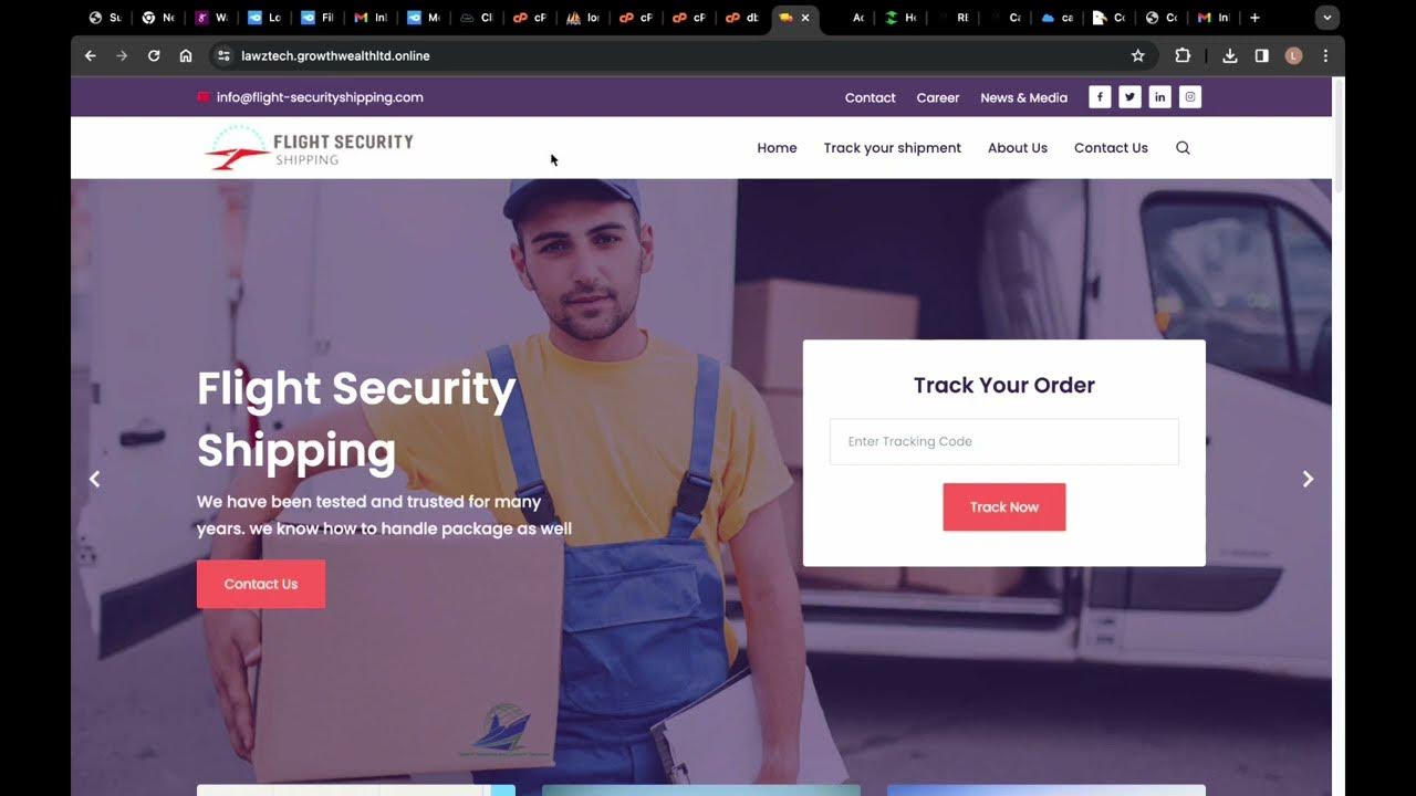 Courier Management System Project in PHP Free Download - YouTube