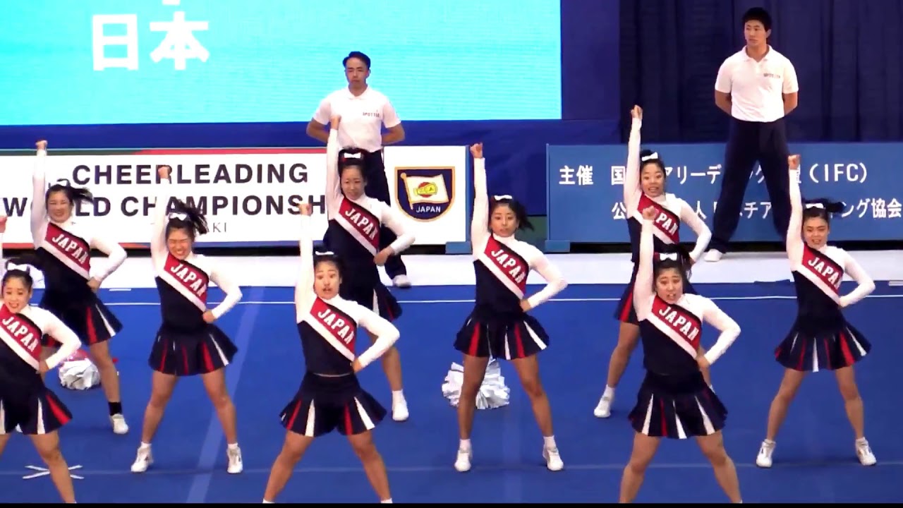Team Japan Senior All Female Cheerleading World Championship 2019