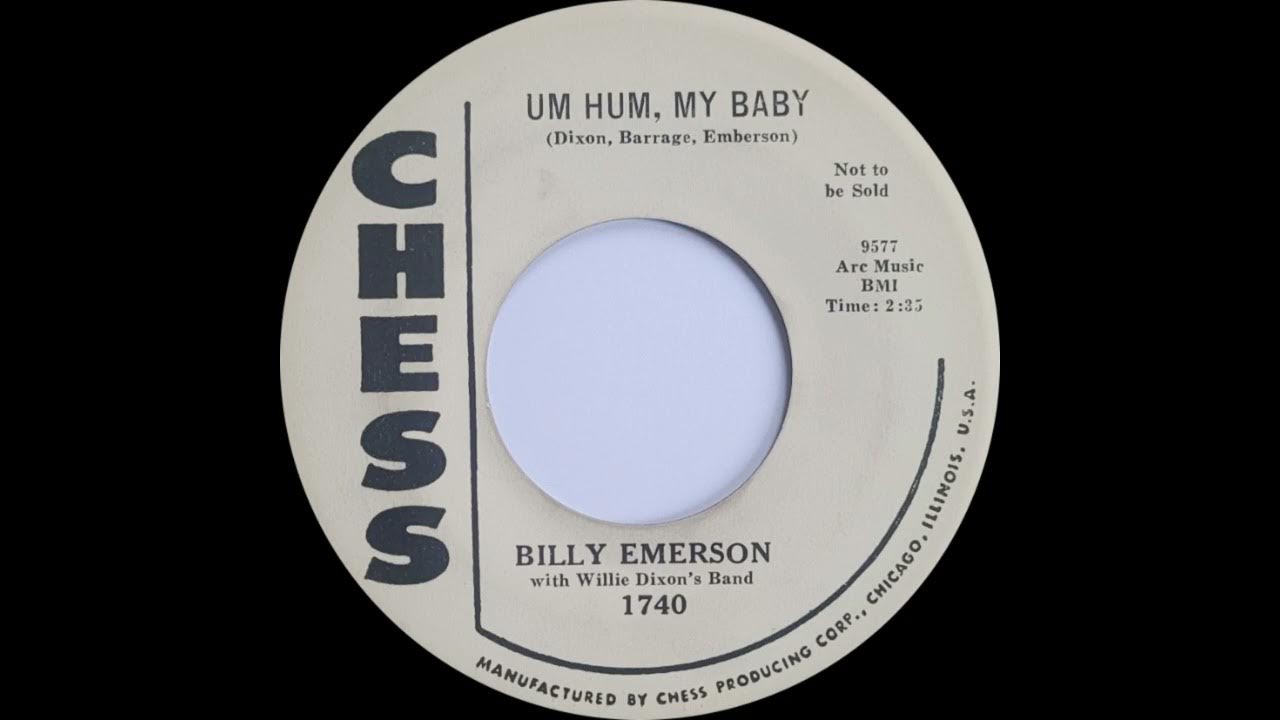 Billy Emerson - Um Hum, My Baby - YouTube